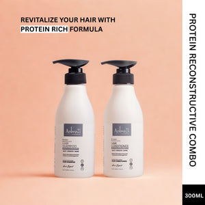 Protein Reconstructive Hair Shampoo & Conditioner (300ml) Combo